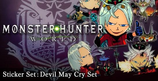 Buy Cheap💲 Monster Hunter World Sticker Set Devil May Cry Set (PC) at ...